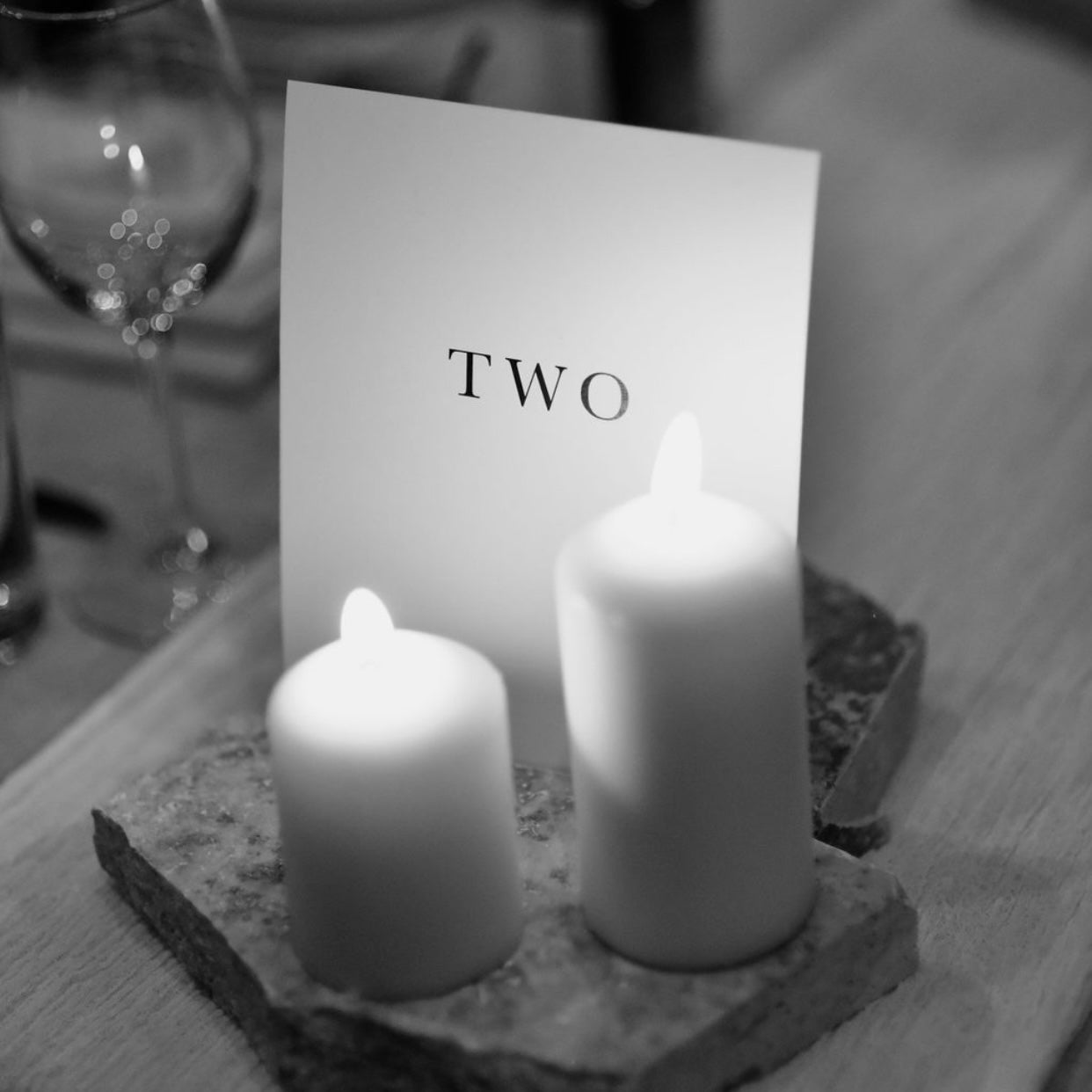 Table Numbers – Lines on Linen